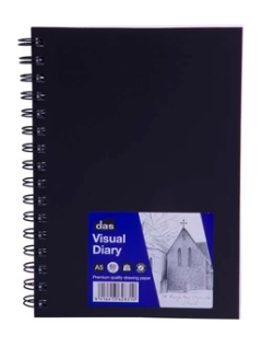 DAS Visual Diary A5 60 Leaf – TLC Art Supplies